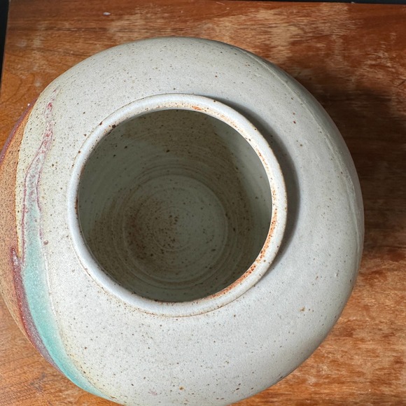 Art Pottery | Accents | Vintage Studio Art Pottery Vase Drip Glazed ...